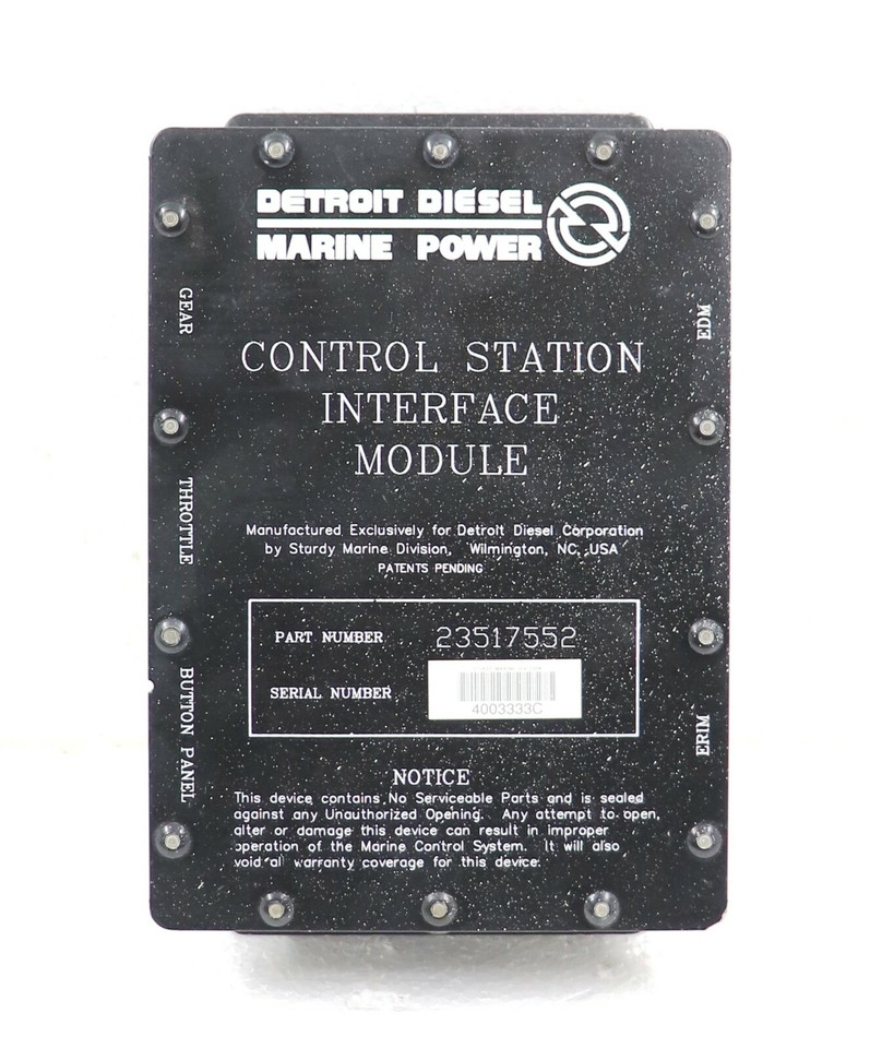DETROIT DIESEL Control Station Interface Module 23517552 | eBay