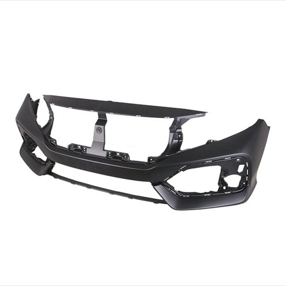New Front Primed Bumper Cover For 2017-2019 Honda Civic Hatchback ...