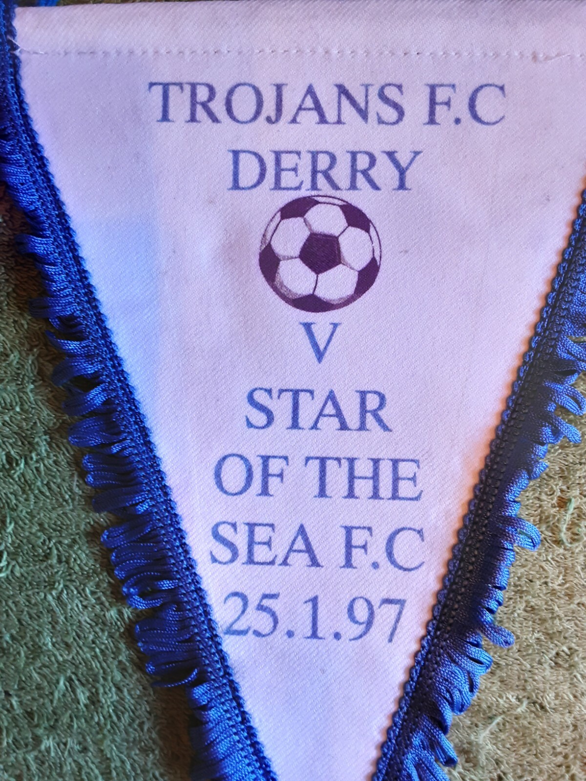 Trojans FC Derry (Derry City) V Star Of The Sea FC (Belfast) Pennant ...