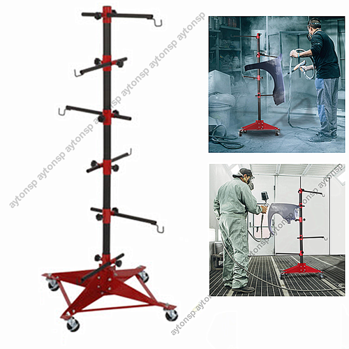 47'' Panel Tree Paint Stand Panel Holder Adjustabl Center Post Hang ...