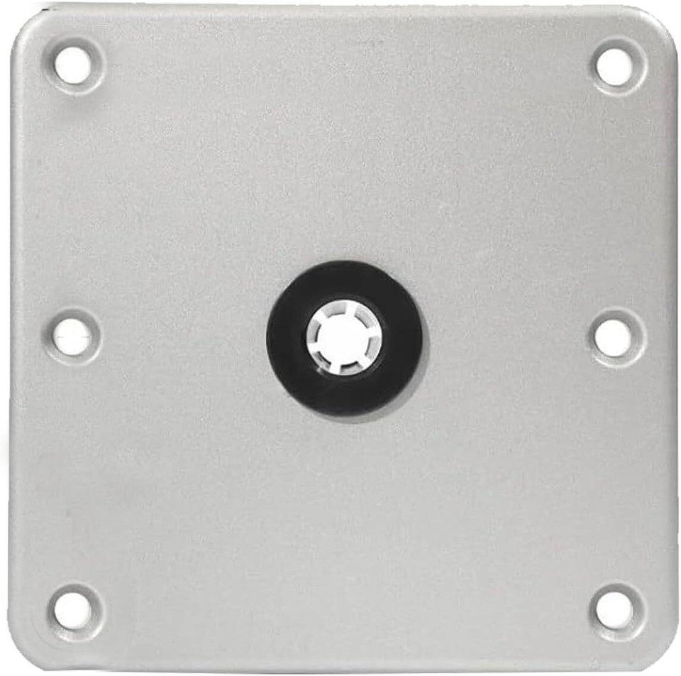 2PCS 7" x 7" Boat Seat Pedestal, Aluminum Alloy Boat Seat Base, 3/4 ...