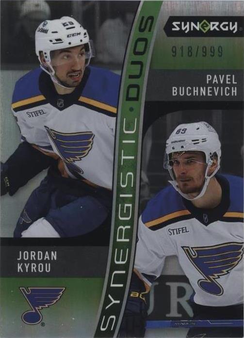 2023-24 Upper Deck Synergy - Synergistic Duos Star-Star Jordan Kyrou ...