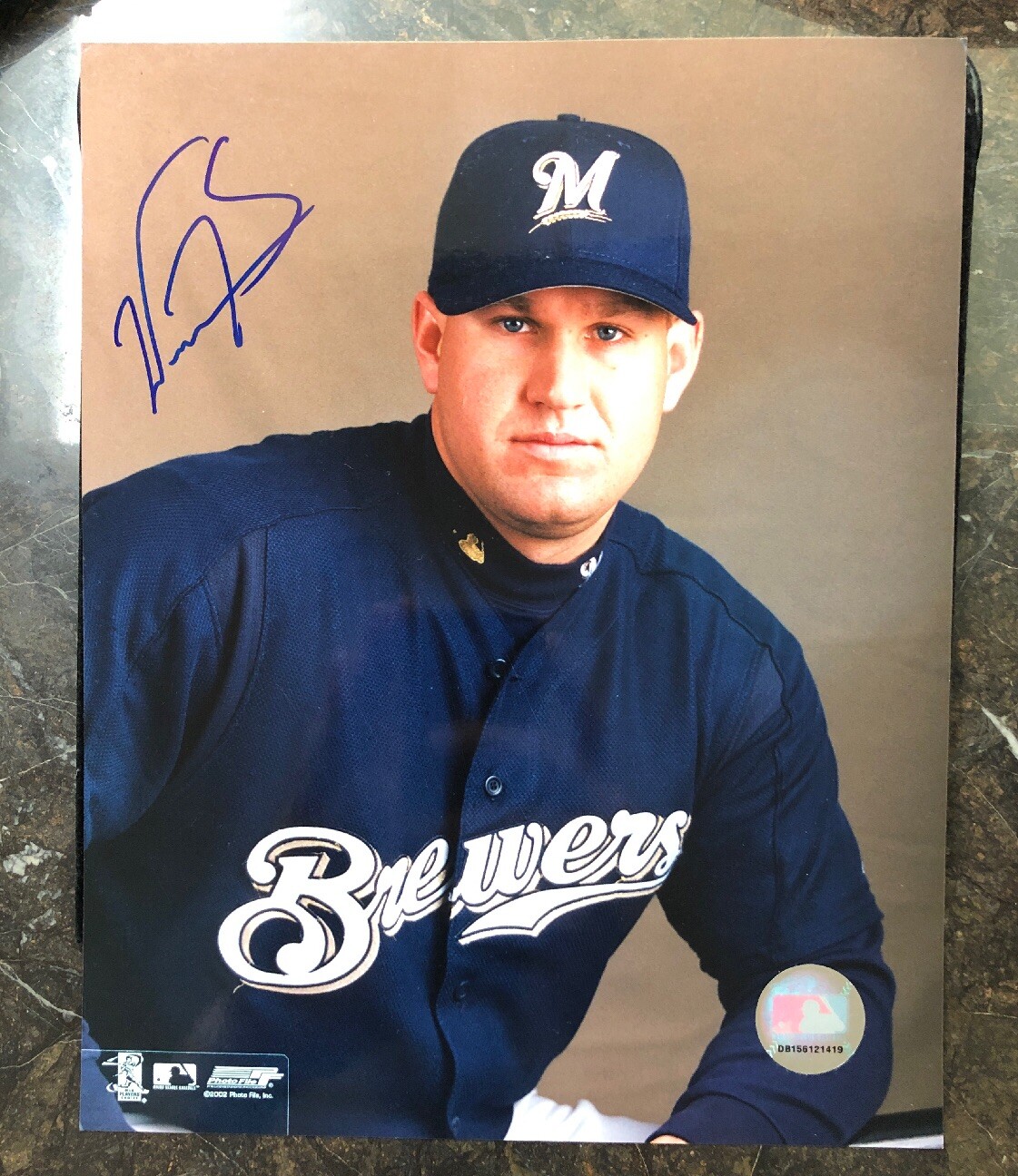 WES HELMS AUTOGRAPHED SIGNED AUTO BASEBALL PHOTO 8x10 BREWERS | eBay