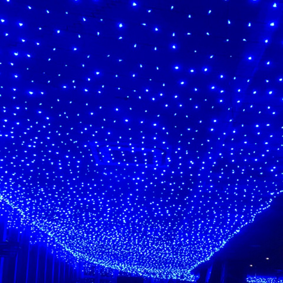 DMX512 LED Star Stage Backdrop 20x10FT LED Star Curtain Background ...