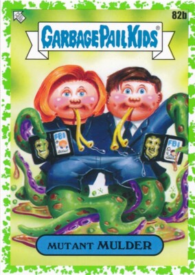 82b MUTANT MULDER GPK Intergoolactic Mayhem BOOGER GREEN X-FILES | eBay
