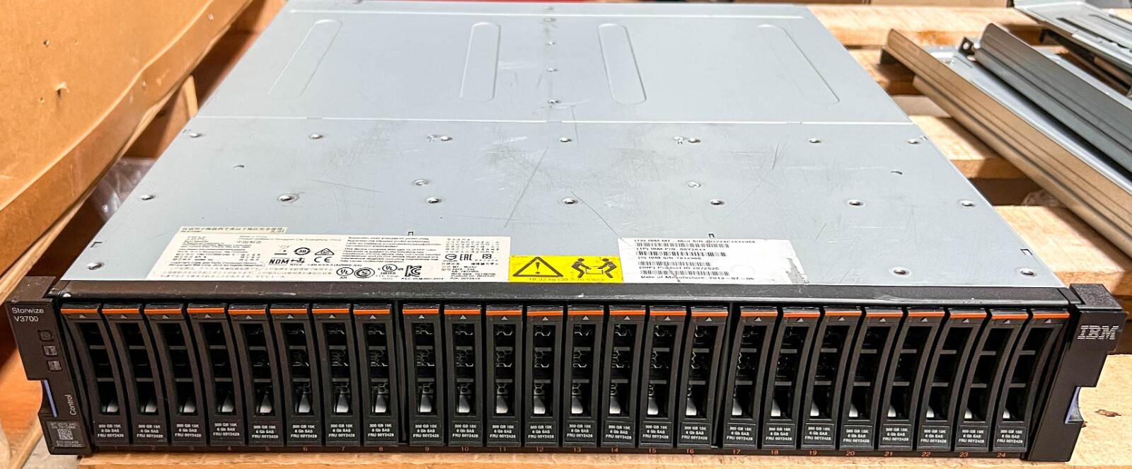 IBM 2072 24C - IBM Storwize V3700 SFF Dual | Grelly UK