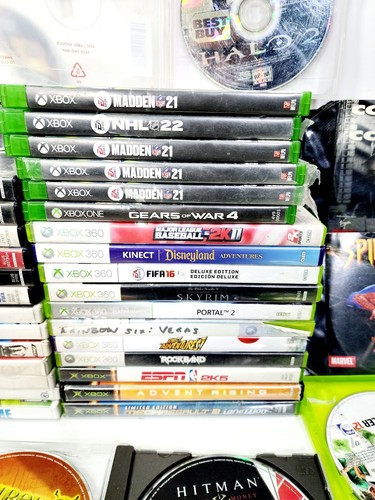 Games Bundle Lot of 82 Games Xbox 360 Ps2 Wii PC Xbox Read DESCRIP Look ...