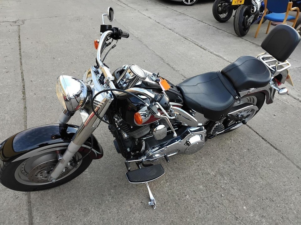 2006 06 HARLEY-DAVIDSON FAT BOY FLSTFI FATBOY FUEL INJECTED LOW MILES ...