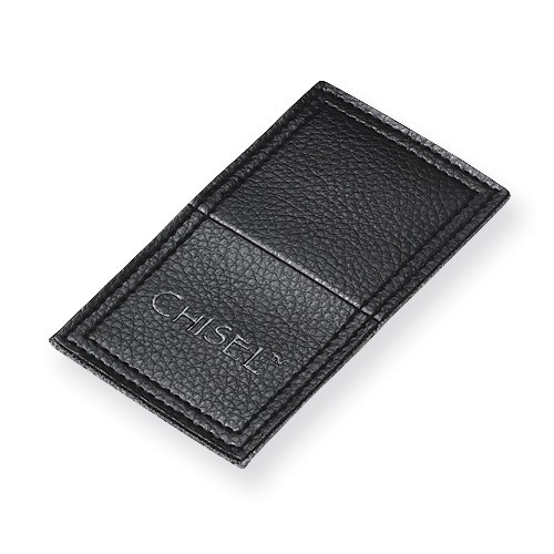 Chisel Stainless Steel Men's Diamond Cross With Textured Sides Ring ...