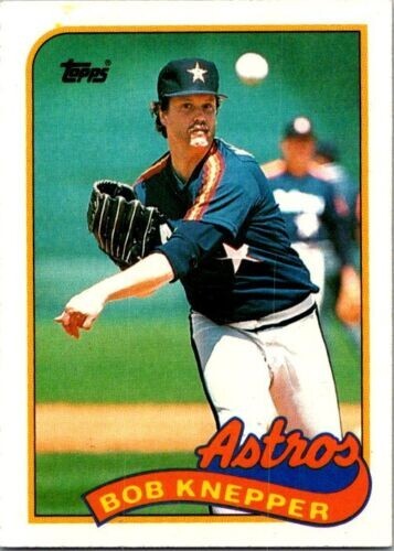 1989 Topps #280 Bob Knepper Pitcher Houston Astros FREE shipping | eBay