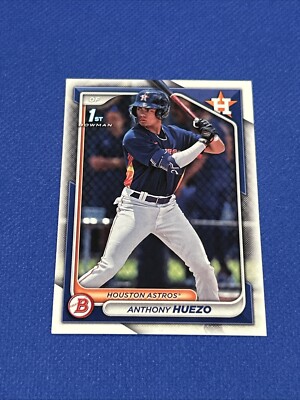Anthony Huezo Rookie 2024 Bowman Prospects Rc Card #bp-108 | eBay