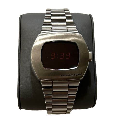 Hamilton Pulsar PSR Silver Watch from Japan | eBay