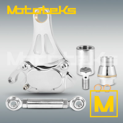 SPRINGER BRAKE CALIPER LEFT SIDE CHROME FITS DNA PAUGHCO ULTIMA HARD ...