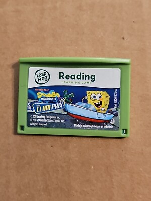 LeapFrog LeapPad Explorer, tablet, GS SpongeBob Clam Prix Game ...