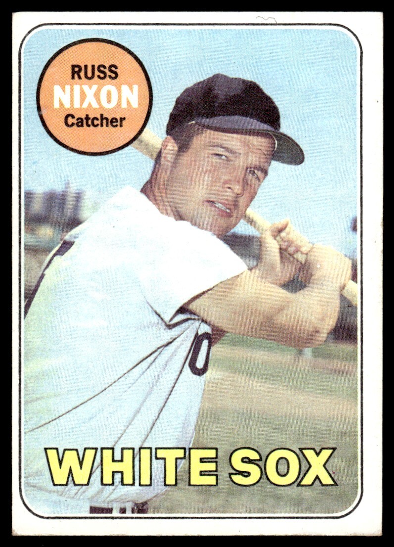 1969 Topps Baseball Card Russ Nixon Chicago White Sox #363 EX-MT | eBay