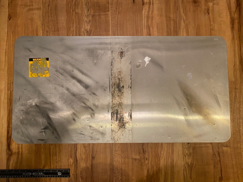 Level B Service/Enter At Your Own Risk METAL SIGN: retired authentic ...