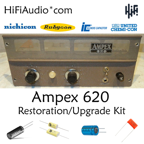 Ampex 620 restoration kit upgrade recap capacitor rebuild | eBay