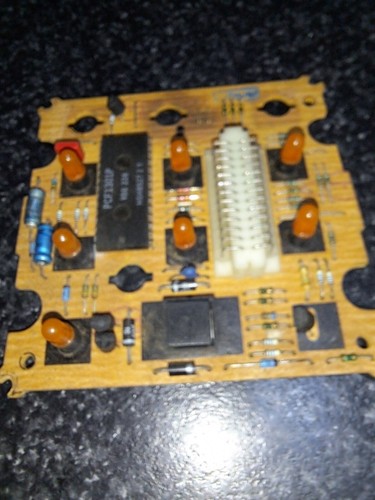 BMW E23 E24 CHECK CONTROL UNIT PCB Board 62141371562 1371562 1376776 ...