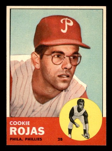 1963 Topps Baseball #221 Cookie Rojas NM/MT *f1 | eBay