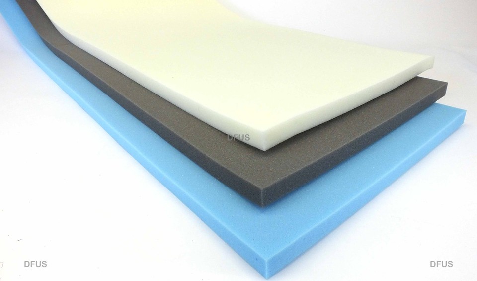 UPHOLSTERY FOAM SHEET LOW MEDIUM HIGH DENSITY FOAM CUSHIONS * FOAM CUT ...