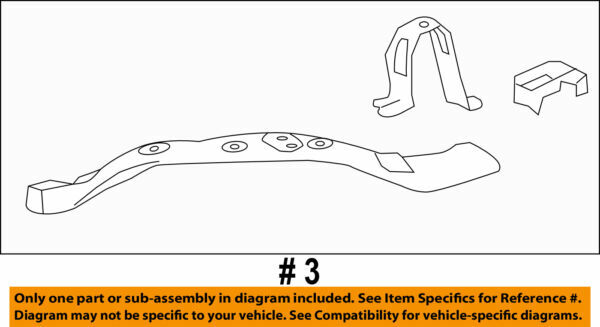 53202-42030 Toyota Support sub-assy, radiator, rh 5320242030, New ...
