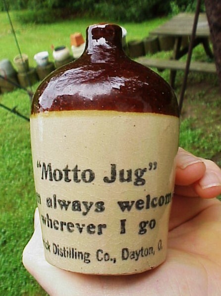 Older Vers Pre-Pro Detrick Stoneware Motto Jug I AM ALWAYS WELCOME ...