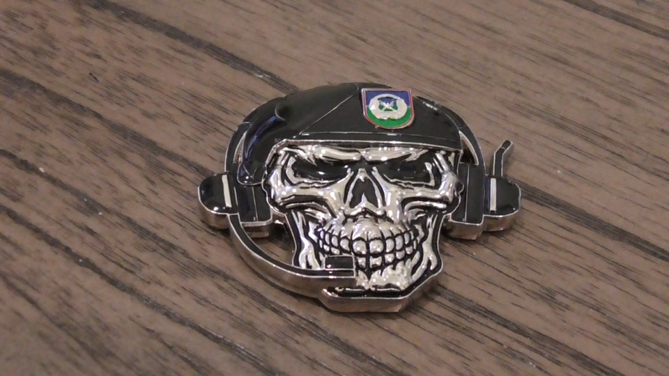 USAF TACP Tactical Air Control Party Death On Call Beret Skull ...