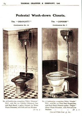 Victorian Thomas Crapper Toilets Poster A3 / A2 Print | eBay