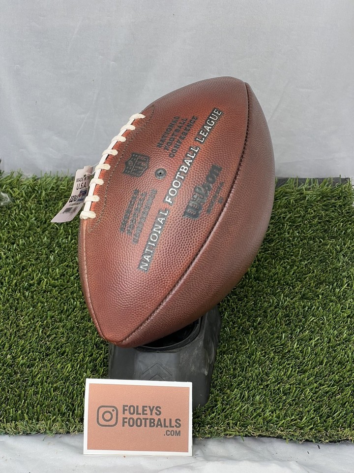 NFL100 "The Duke" Wilson Football - Carolina Panthers Game Prepped ...