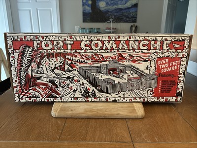 Superior toy #747 “Fort Comanche” Play set mint in box,RARE!! C R | eBay
