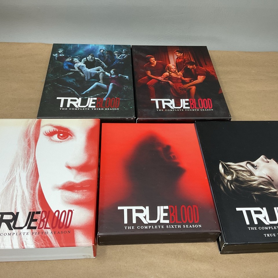 True Blood Series ~ Seasons 3-7 on DVD ~Vampire HBO | eBay