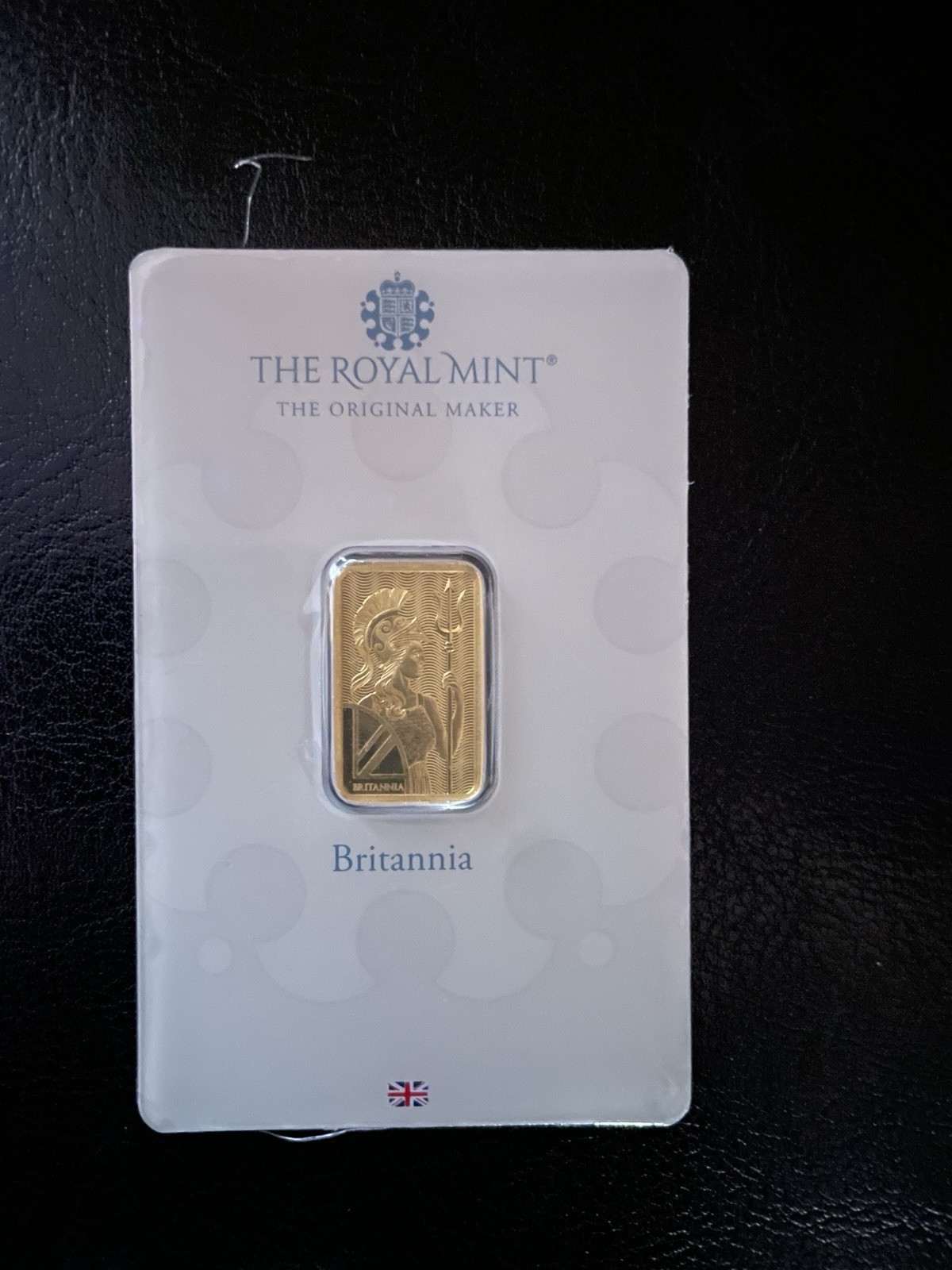 Royal Mint Britannia 5 Gram Gold Bar - Large Assay Card | eBay