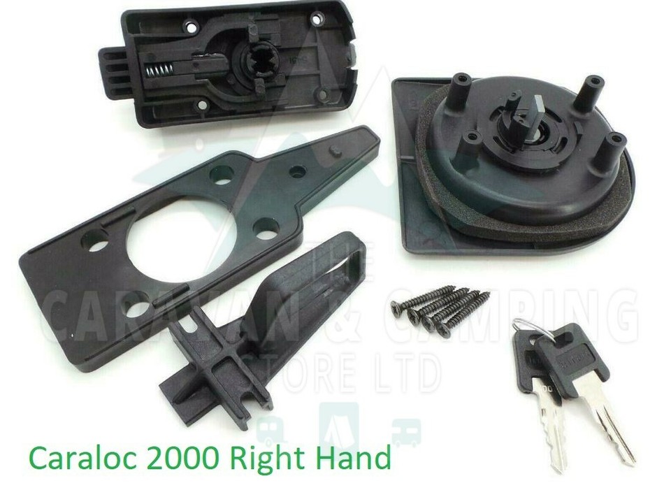 Caraloc 2000 Right Hand Caravan Door Lock Assembly Complete - PO396 ...