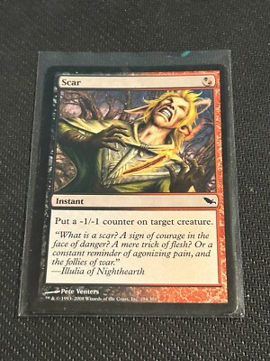 Magic the Gathering Shadowmoor Scar | eBay