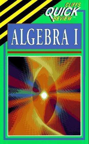 Algebra I (Cliffs Quick Review) by Jerry Bobrow 9780822053026| eBay