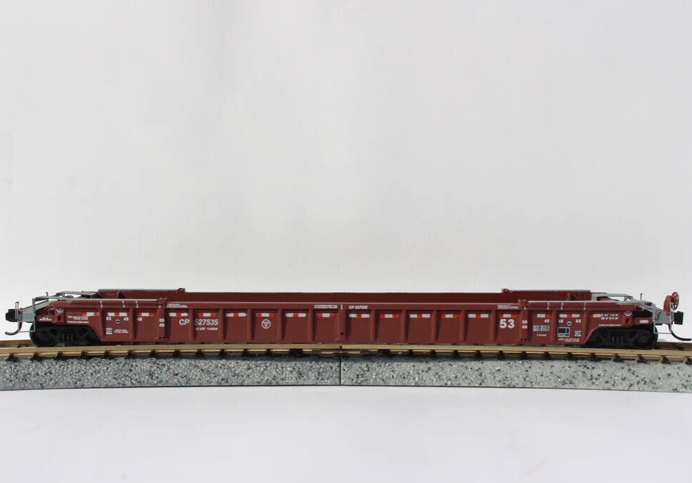 Jacksonville Terminal JTC N Scale ~ CP Rail NSC 53' Container Well Car ...