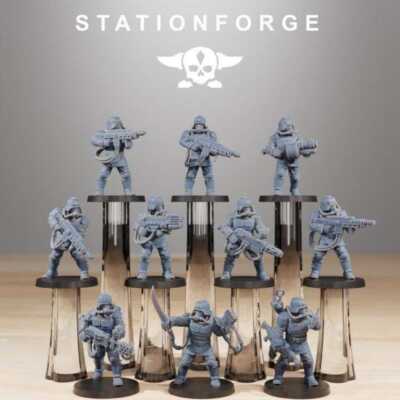 Grimguard Commandos | StationForge | Grimdark Compatible - Nerd3DForge | eBay