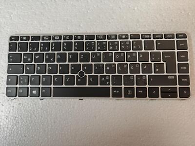 German Backlit keyboard For HP EliteBook 840 G3 840 G4 848 G3 745 G3 ...
