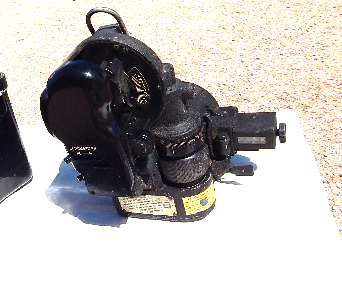 WW2 USN, USMC, AAF Aircraft Navigator's Bendix Bubble Type Sextant AN ...