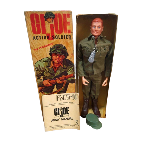 HASBRO GI JOE Action Soldier America's Movable Fighting Man 60s Vintage ...