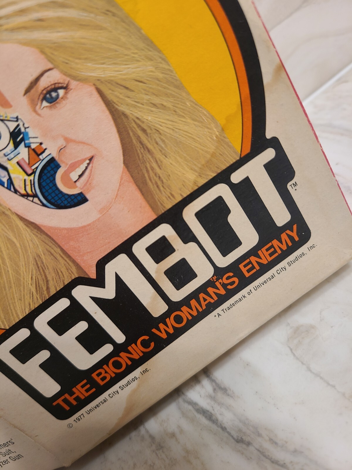 Kenner 1977 FEMBOT Bionic Woman’s Enemy Six Million Dollar Man *See ...