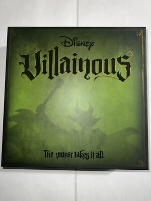 Disney Villainous Wonder Forge Strategy Board Game Delightfully Wicked ...