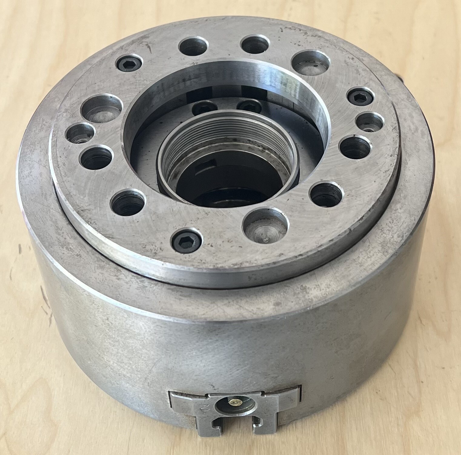 CLEAN KITAGAWA B-206 3-JAW HYDRAULIC POWER CHUCK A2-5 MOUNT | eBay