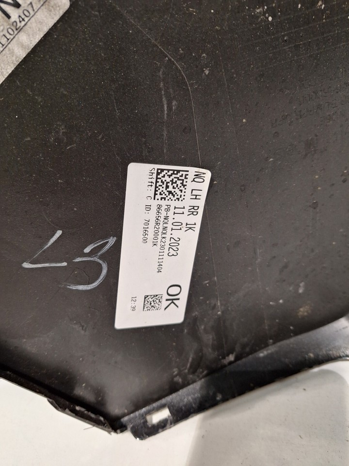 KIA SPORTAGE 2022-2024 MK5 NQ5 REAR LEFT PASSENGER BUMPER TRIM ...