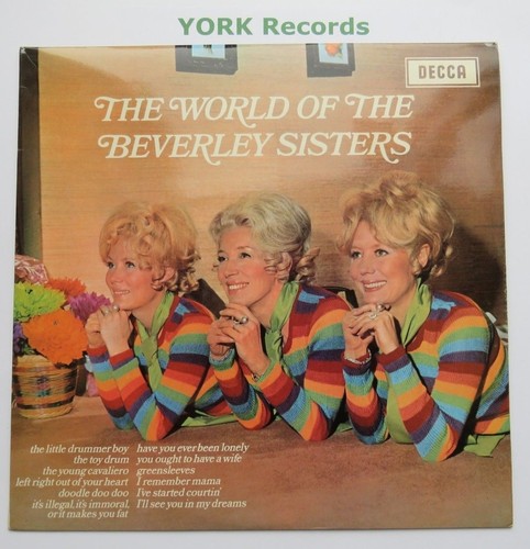 BEVERLEY SISTERS - The World Of Beverley Sisters - Ex LP Record Decca ...