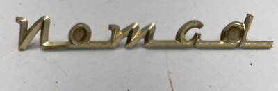 Chevrolet Nomad Tailgate Emblem Vintage Metal Script 1957 CHEVROLET ...