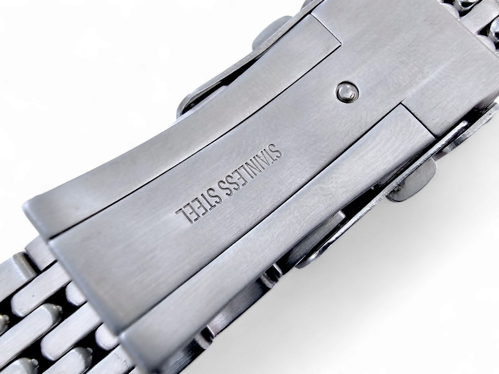 Prestige Beads of Rice Bracelet Watch Strap 316L Stainless Steel 18mm ...