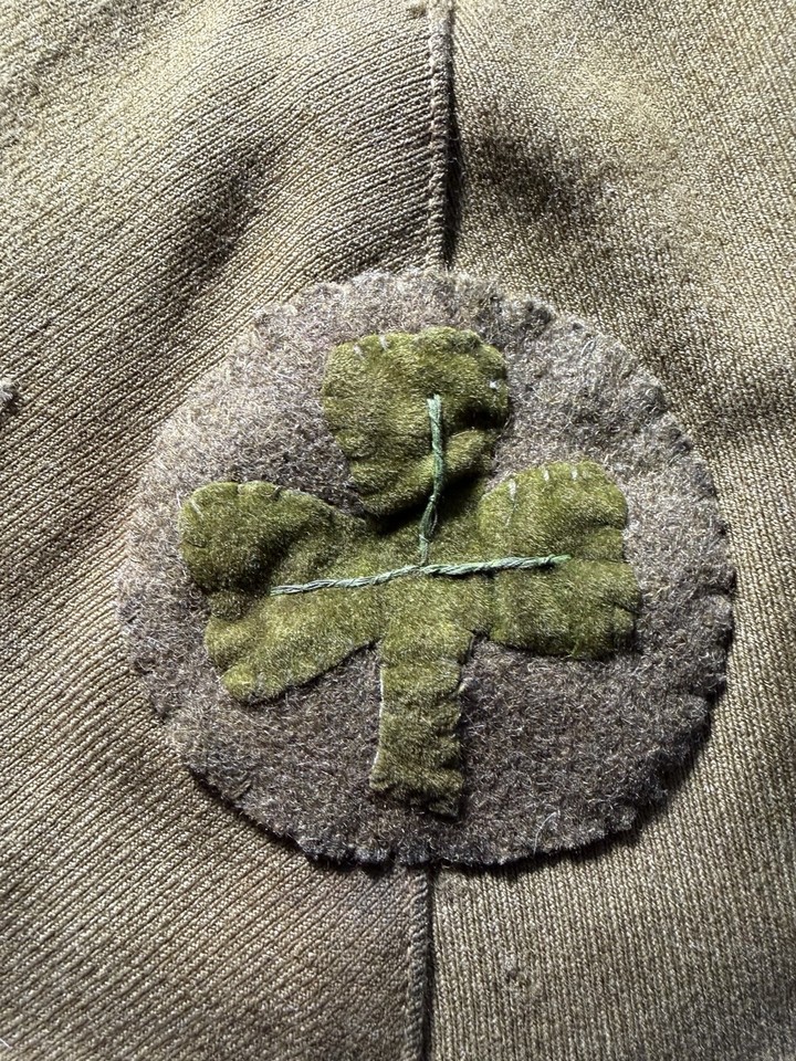 British WW1 Helmet Cover dated 1917, 16th division (IRISH) RARE | eBay