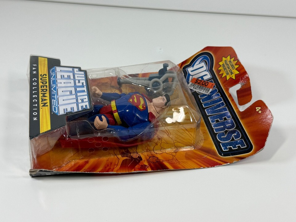 DC Universe Justice League Unlimited Superman w Phantom Zone Projector ...