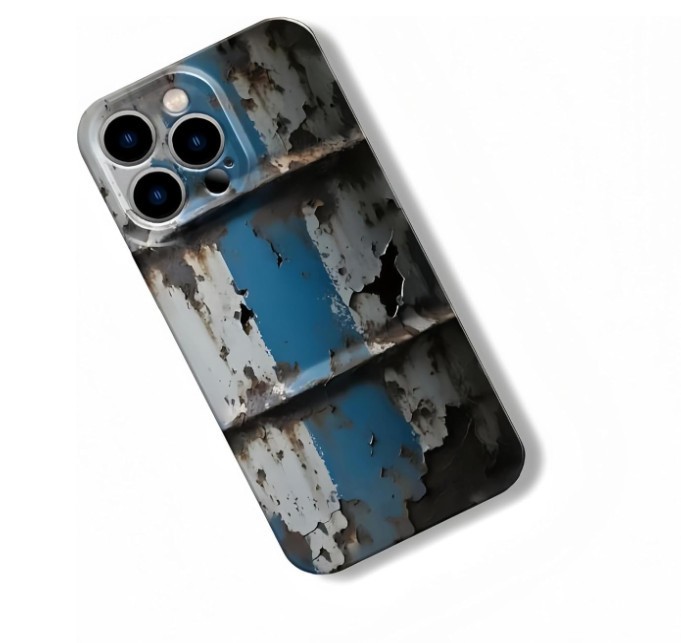 Vintage Rust Look Phone Case,Rusty Imitation Case Cover For iPhone 16 ...